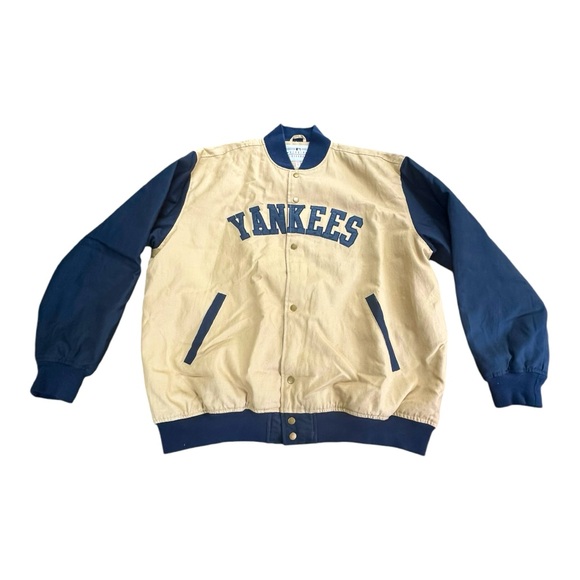 MLB | Jackets & Coats | Vintage New York Yankees Mlb Genuine Varsity ...